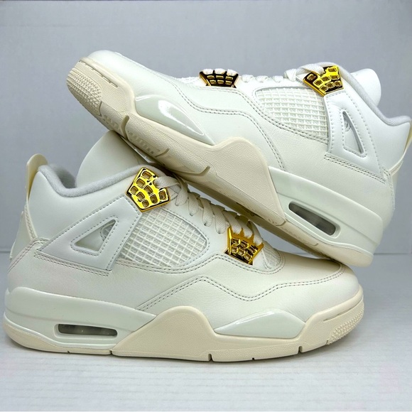 Jordan | Shoes | Air Jordan 4 Metallic Gold Size M7w85 | Poshmark